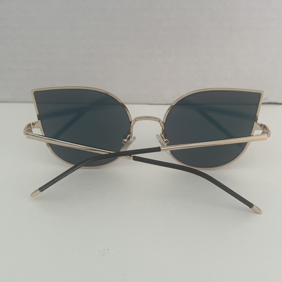 Sojos Pink Mirrored Cat Eyed Retro Sunglasses, Lightly Worn | eBay
