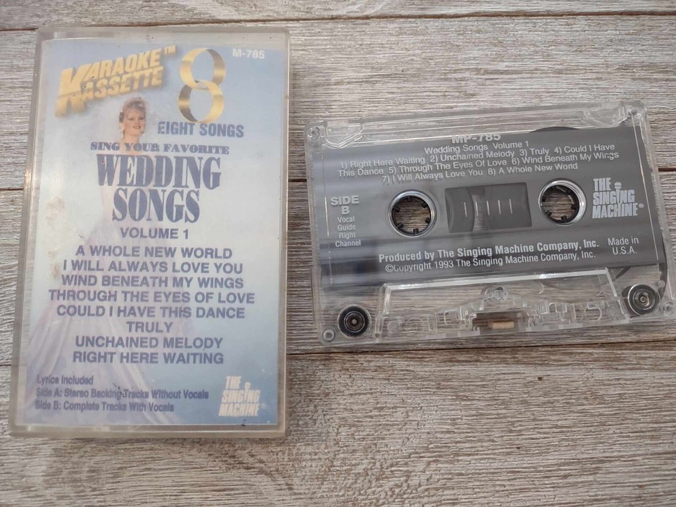 Sound Choice-The Singing Machine- Karaoke Favorite Wedding Songs ...