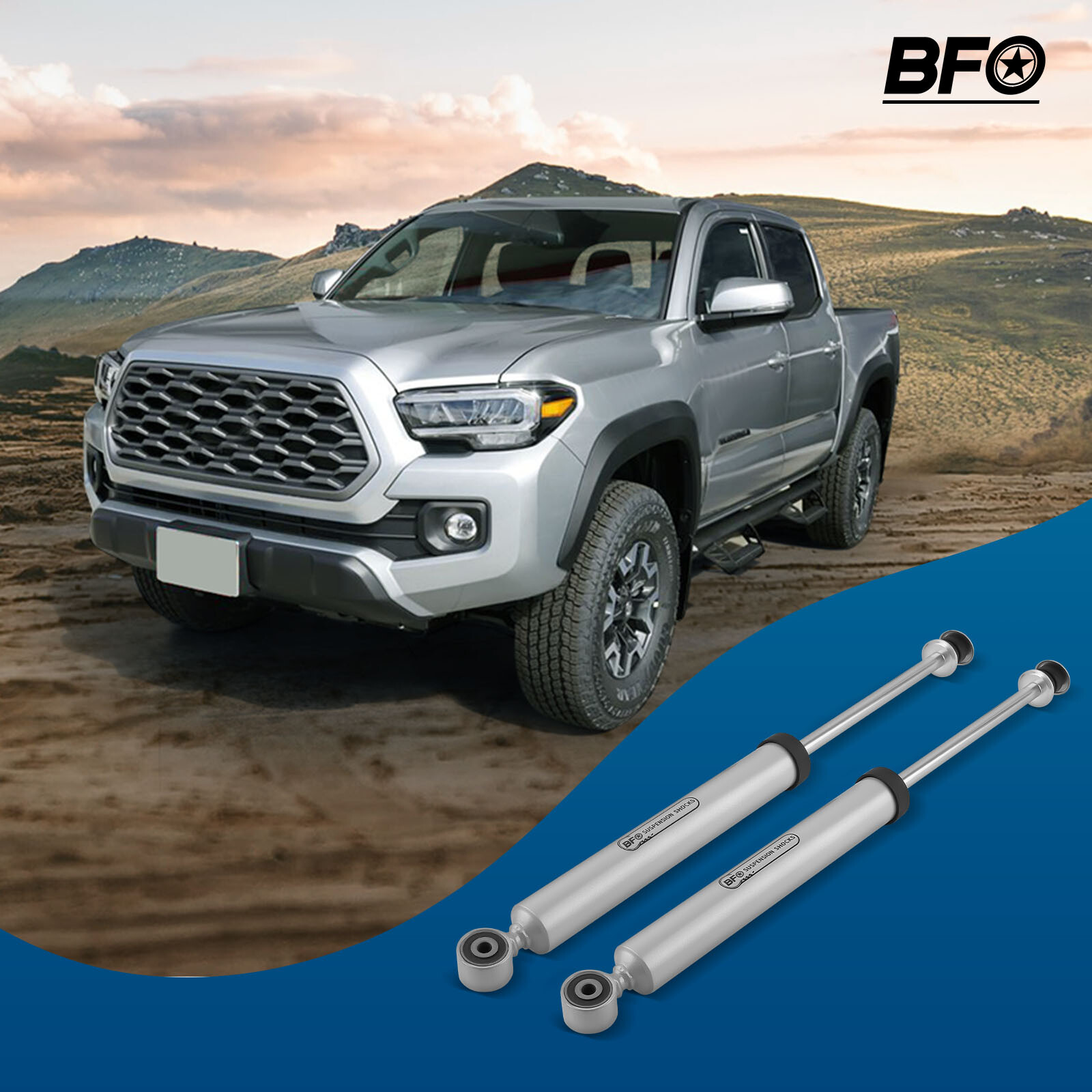 BFO 3.5" Suspension Lift Kit w/ Control Arms For Toyota Tacoma 2005 ...