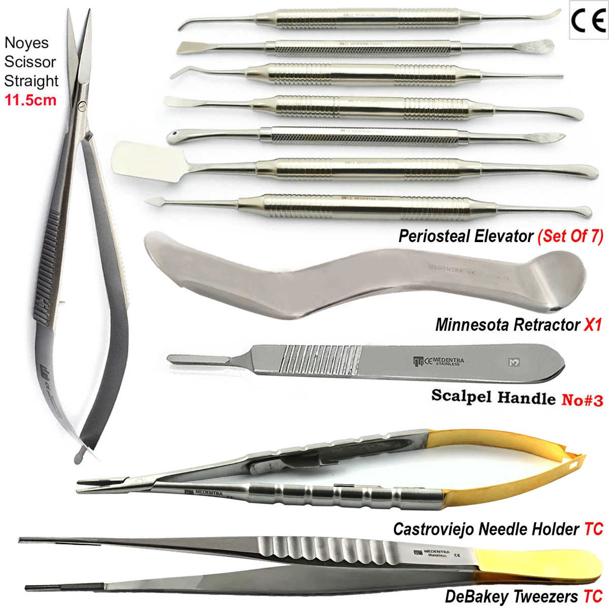 Periosteal Elevator Surgical Instruments