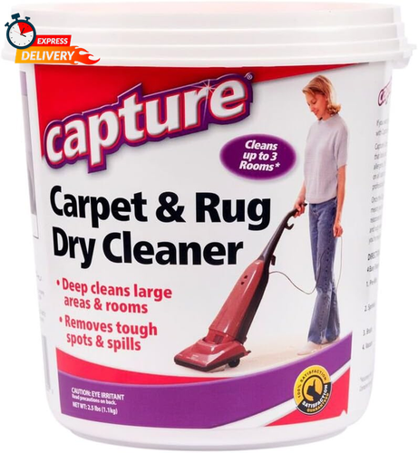 Capture Carpet & Rug Dry Cleaner w/Resealable lid - Home, Car, Dogs ...