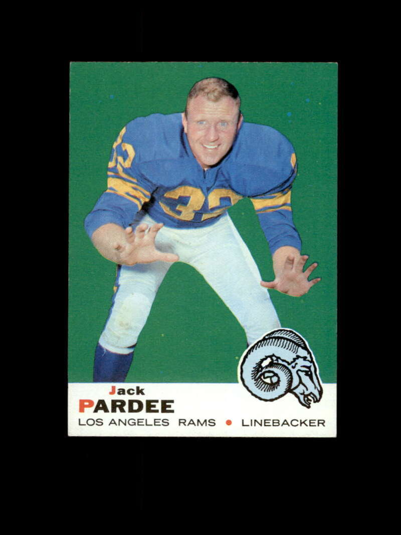 1969 Topps Football #012 Jack Pardee STARX 7.5 NM+ (LS807872) | eBay