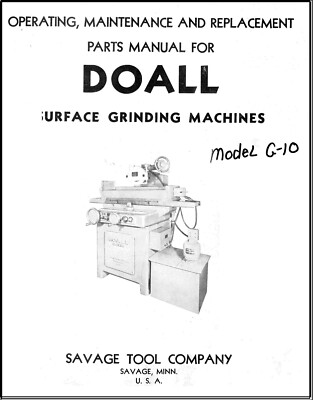 Grinding - Doall Surface Grinder