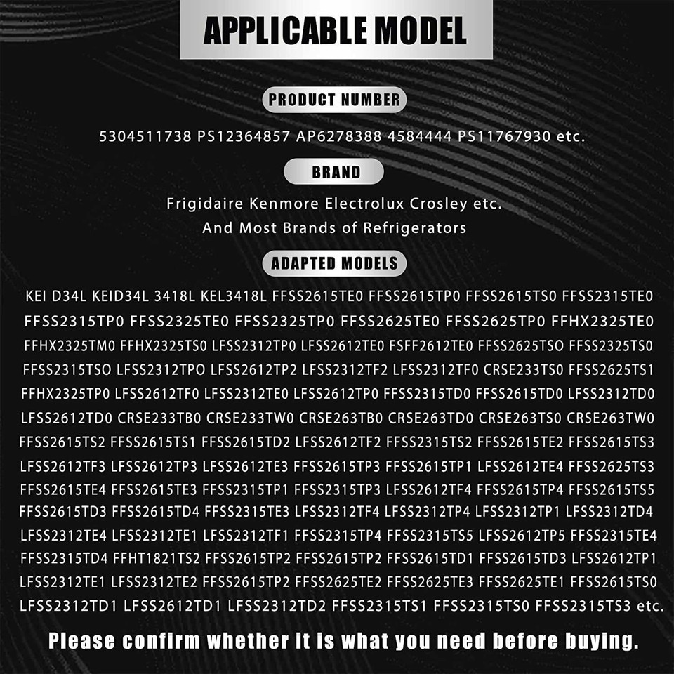 2 PCS New Refrigerator LED Light Bulb 5304511738 AP6278388 For ...