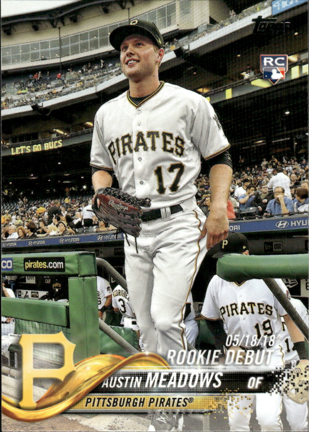 2018 Topps Update Austin Meadows #US130 Rookie Debut Card (RC) | eBay