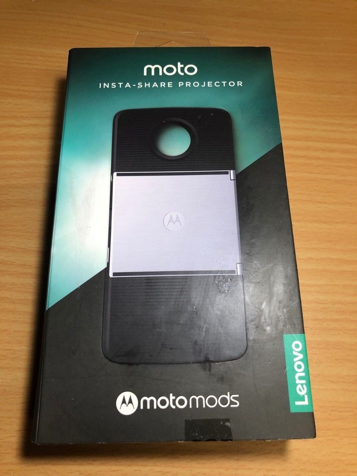 Motorola Insta-Share Projector Moto Mod for Moto Z Smartphones ...