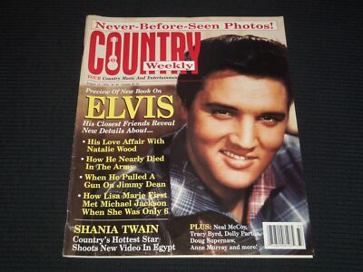 1995 AUGUST 15 COUNTRY WEEKLY MAGAZINE - ELVIS PRESLEY COVER - E 15485 ...