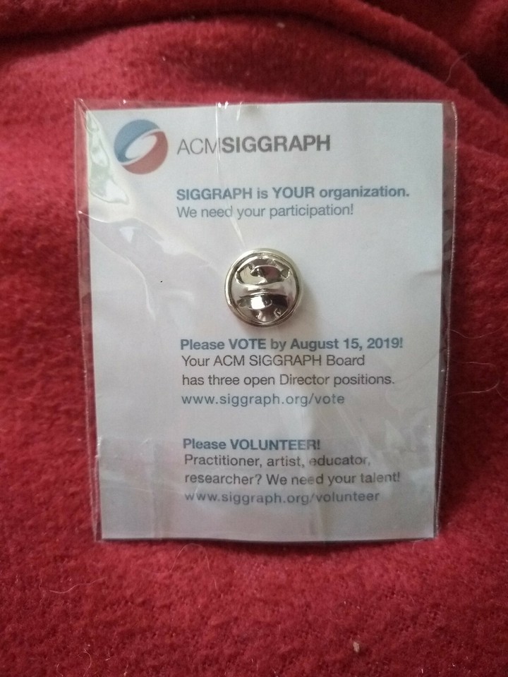 SIGGRAPH 2020 Washington Conference Pin - NEW sealed in original ...