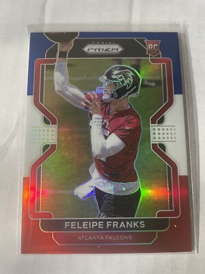 2021 Panini Prizm NFL Feleipe Franks RC Red White Blue Prizm Falcons ...