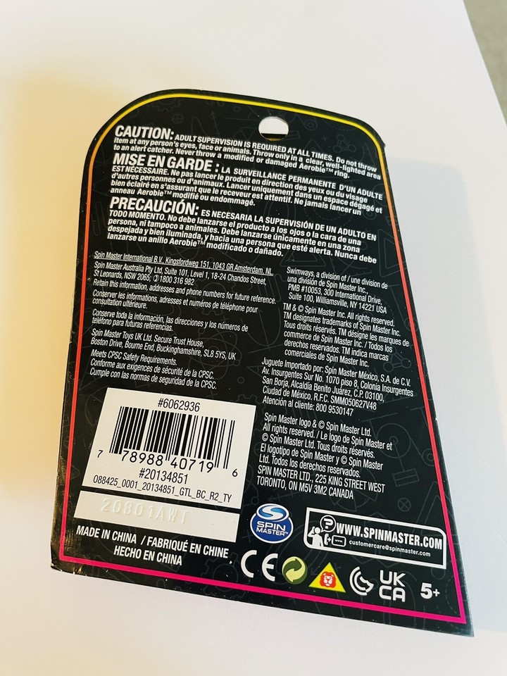 BRAND NEW Red Aerobie Pro Lite Flying Disc - Frisbee Toy For Kids Teens ...