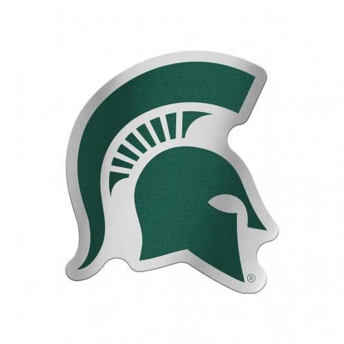 Michigan State Spartans Mirrored Auto Badge Emblem [NEW] NCAA Car Decal ...