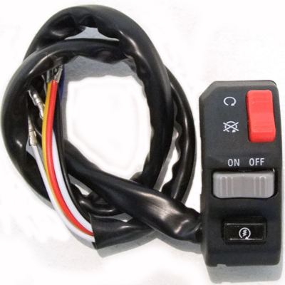 Handlebar Switch Right Hand Kill, On-Off & Start Chopper Bobber | eBay UK