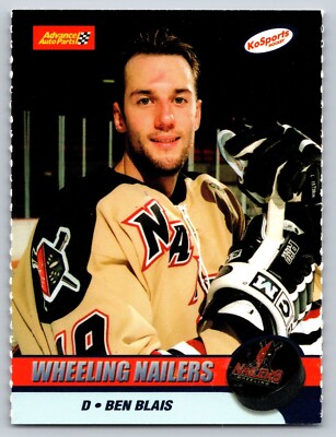 Ben Blais 2004-05 Wheeling Nailers SGA | eBay