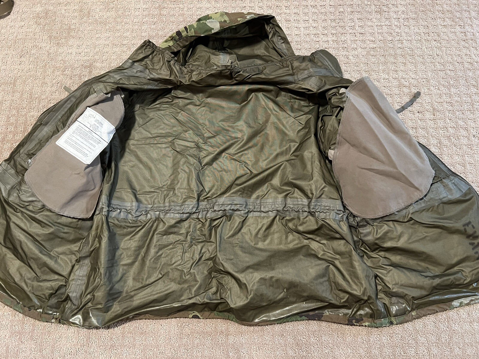 US Army APEC Cold Wet Weather Jacket OCP Multicam Extra Large Regular ...