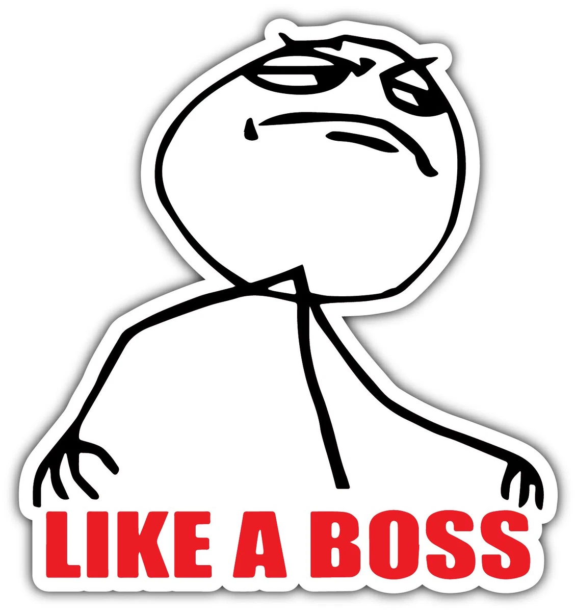 Troll Face Like A Boss