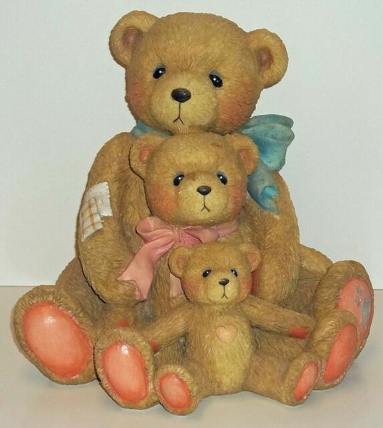Retired Cherished Teddies 951196 - Friends Come in All Sizes Figurine 9 ...