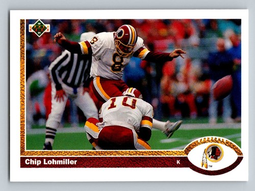 1991 Upper Deck #419 Chip Lohmiller Washington Redskins | eBay