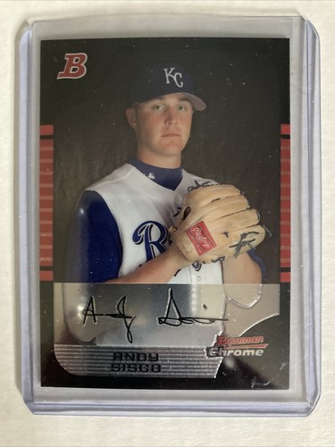 2005 Bowman Draft Picks & Prospects - Chrome Andrew Sisco #BDP7 for ...