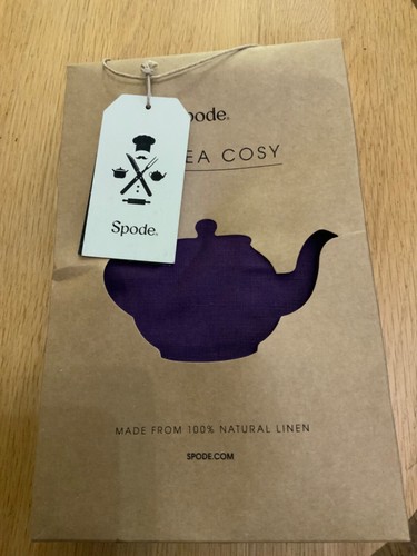 SPODE NATURAL LINEN RANGE TEA COSY AUBERGINE | eBay