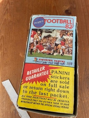 Panini Football 82 box -- With 150 sealed packets. | eBay UK