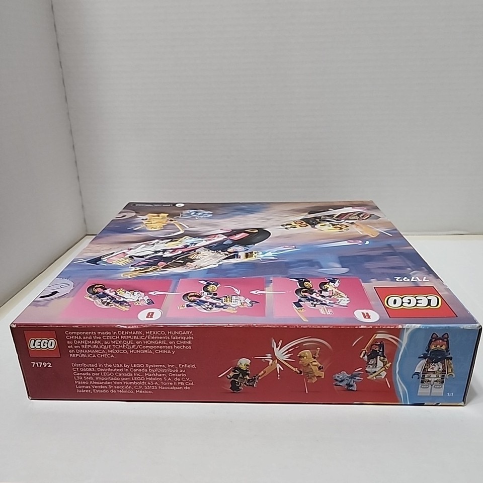 LEGO Ninjago Dragons Rising Sora's Transforming Mech Bike Racer 71792 ...