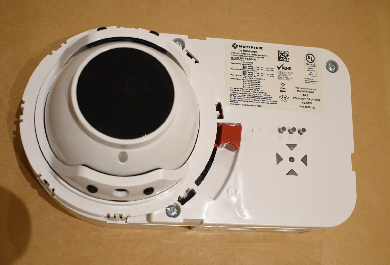 Notifier Smoke Imaging Beam Detector Intelligent FS-OSI-RI with ...