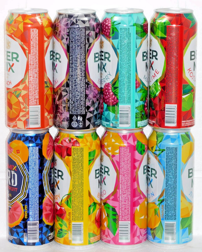 Empty Beer Cans BEER MIX Obolon Special Beer 500 ml. Ukraine 2021-2024 ...