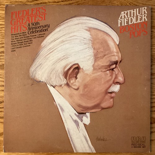 The Boston Pops “Fieldler’s Greatest Hits" 33 1/3 rpm 2-LP set, CRL2 ...