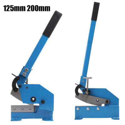 Hand Lever Shear Manual Shearing Machine Metal Bench Scissor Cutter ...