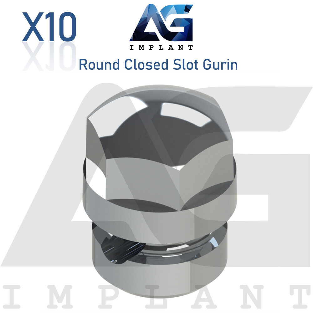 Round Closed Slot Gurin No Hooks Grip Lock Stop Archwire Orthodontic ...