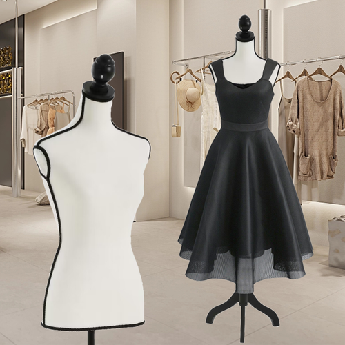 Female Mannequin Torso 60”-67” Height Adjustable Model Dress Form ...