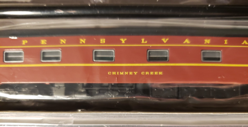 Rapido Trains Inc Lightweight Coaches (2) Pennsylvania PRR Lighted N ...