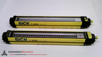 SICK XC40P-0303A0A0CBA0 SAFETY LIGHT CURTAIN PAIR, 1043129 #219472 | eBay