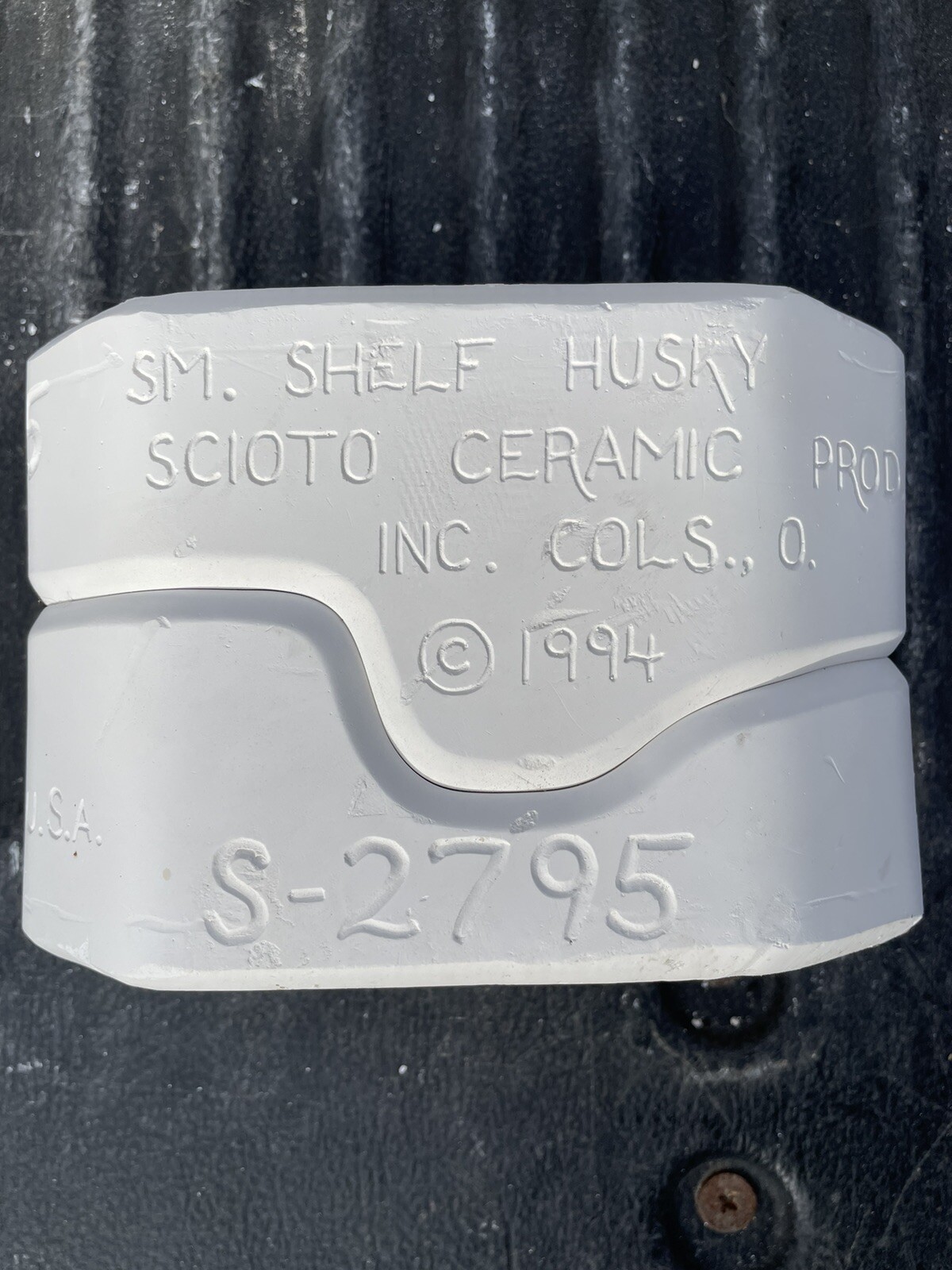 Scioto Ceramic Mold Vtg 1994 Sm Shelf Husky S-2795 | eBay