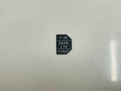 20PCS 765869-001 Fit HP 2TB SATA 6G 2.5 disk shelf head label | eBay