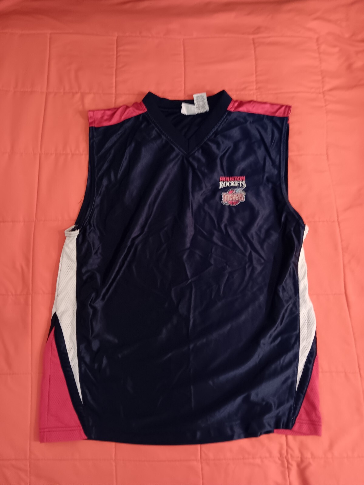 Vintage Houston Rocket Jersey Mens XL Blue | eBay