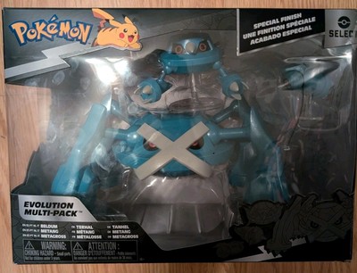 Pokemon Select Figures Multi 3-Pack Metagross Metang Beldum Pearl ...