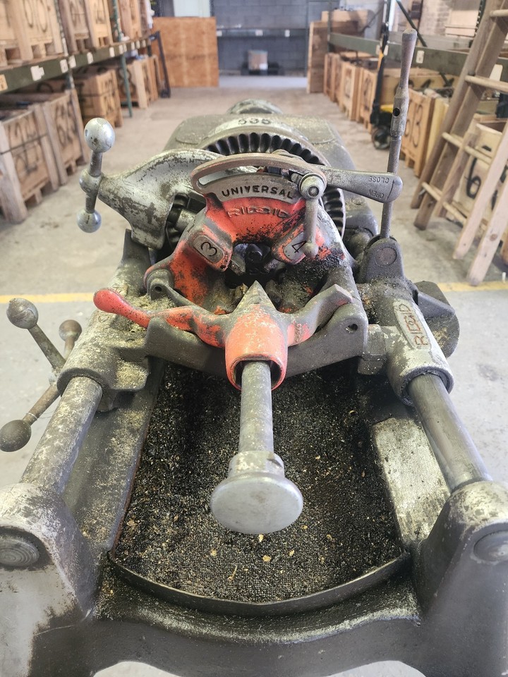 Ridgid 535 Pipe Threader Threading Machine 115V, 8AMP | eBay