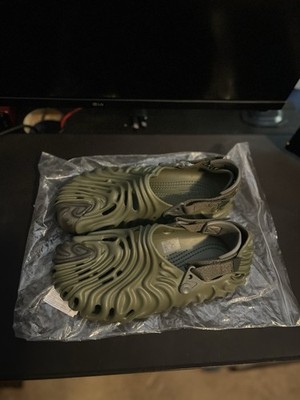 Salehe Bembury Pollex Clog Crocs Men Cucumber Army Green, Size US 7 | eBay