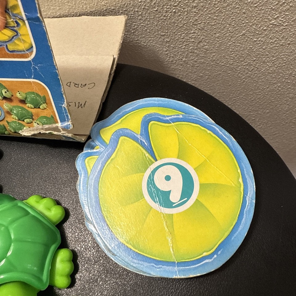 Fisher Price Turtle Recall 1994 Memory Game 10 Turtles 8 Cards ...