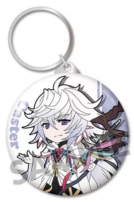 Fate Grand Order Caster Merlin Keychain Mascot Tin Can Cute Figure | eBay