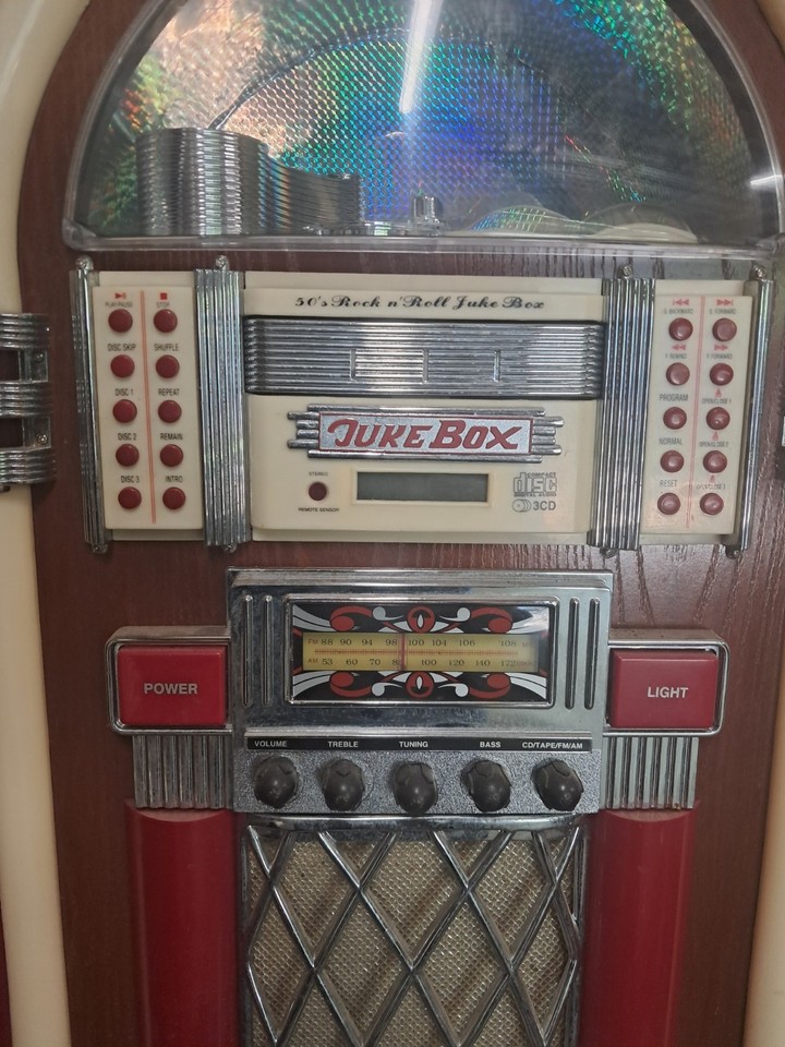 Wurlitzer 1015 Jukebox Bubbler with CD drive and blue tooth solid oak ...