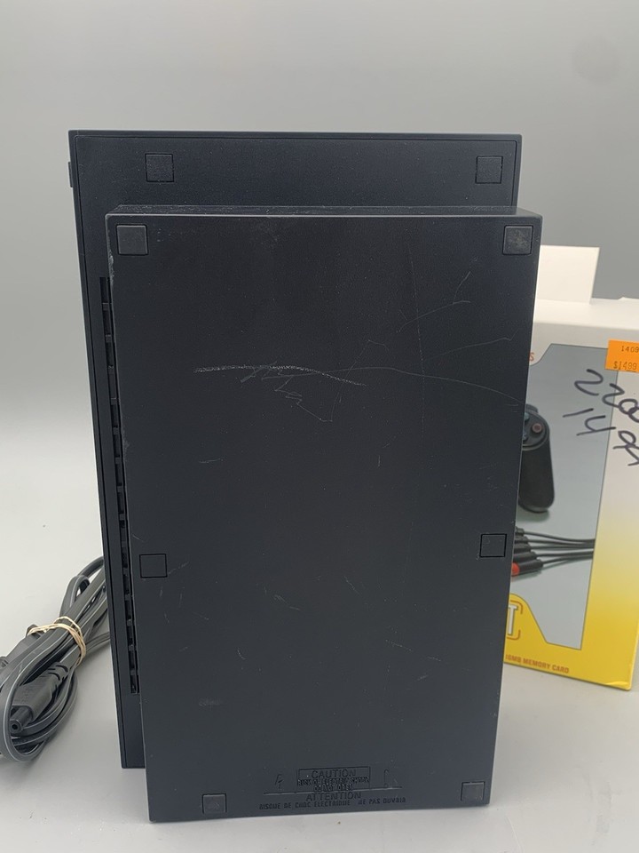 Sony PlayStation 2 SCPH-30001 Fat Console Black Brand New Controller ...