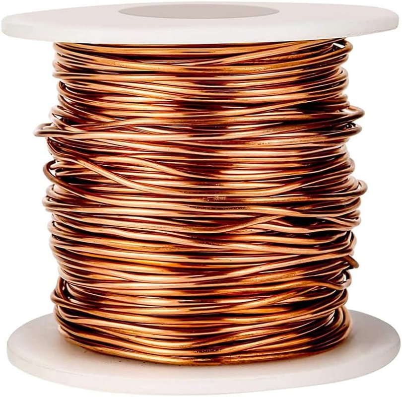 Copper Wire for Gardening, 16 Gauge/ 1.3 Mm Diameter,127 Feet / 39M, 1 ...