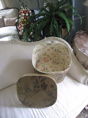 ANTIQUE COLLECTIBLE VINTAGE BAND BOX~HAT BOX | eBay