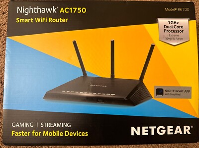 NETGEAR R7600 Nighthawk AC1750 Smart WiFi Router - R6700-100NAS ...