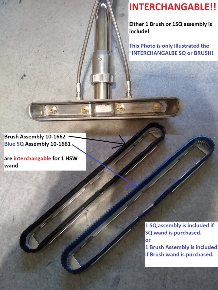 Hard Surface Scrubber Wand Tile Grout carpet cleaning Squeegee | eBay