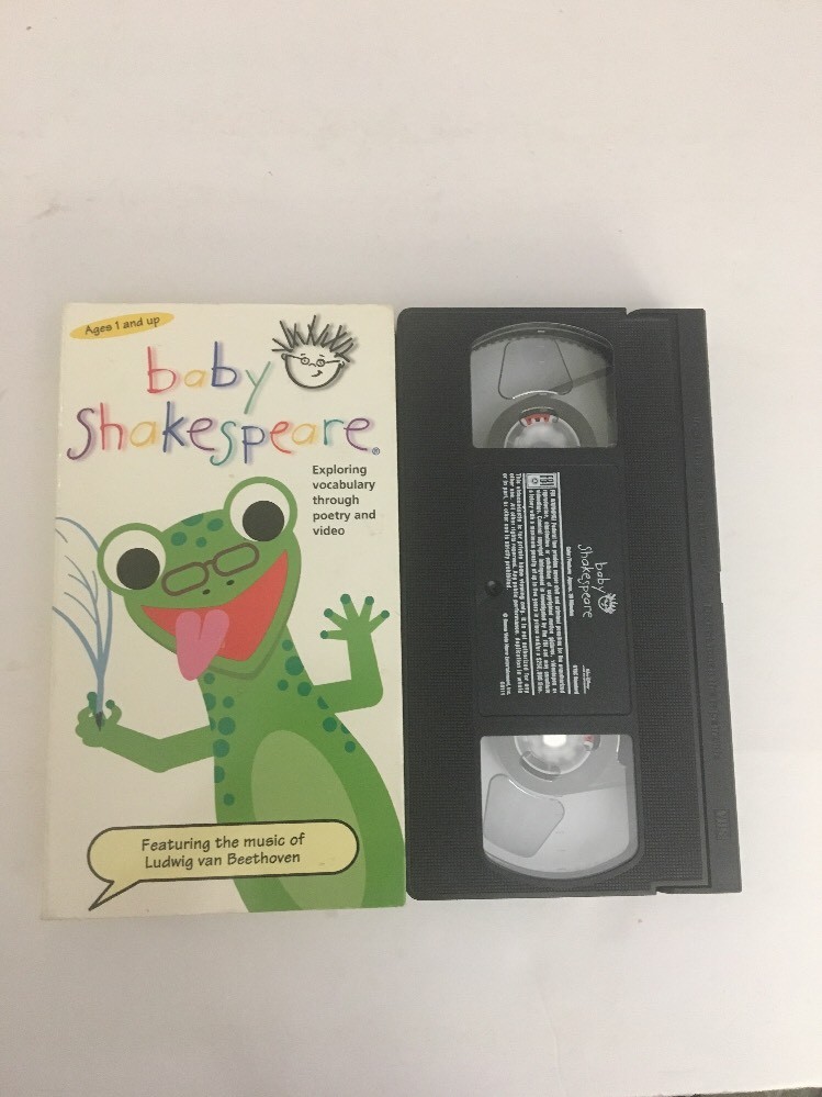 Baby Shakespeare Exploring Vocabulary Through Poetry and Video VHS 2002 ...