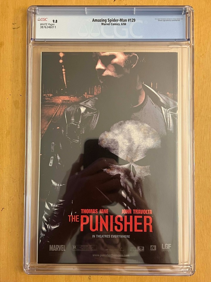 Amazing Spider-Man #129 Lion's Gate Reprint 2004 Marvel CGC 9.8 White ...