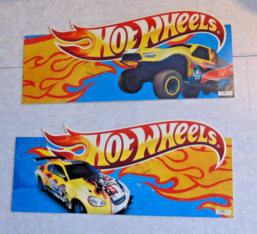 Hot Wheels 20 inch Store Display Sign Left and Right,Hot Wheels 🔥Hot ...